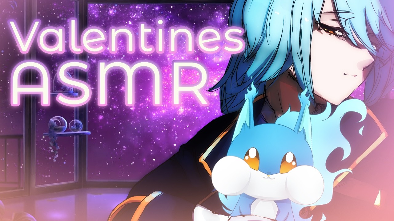 [Valentines RP ASMR] You find a beautiful Skeleton by a flower field ...