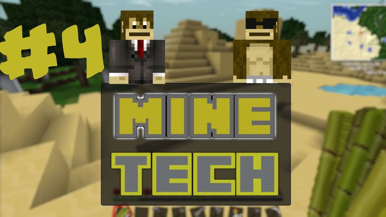 MineTech #4 / Wüste Hurra :D - YouTube