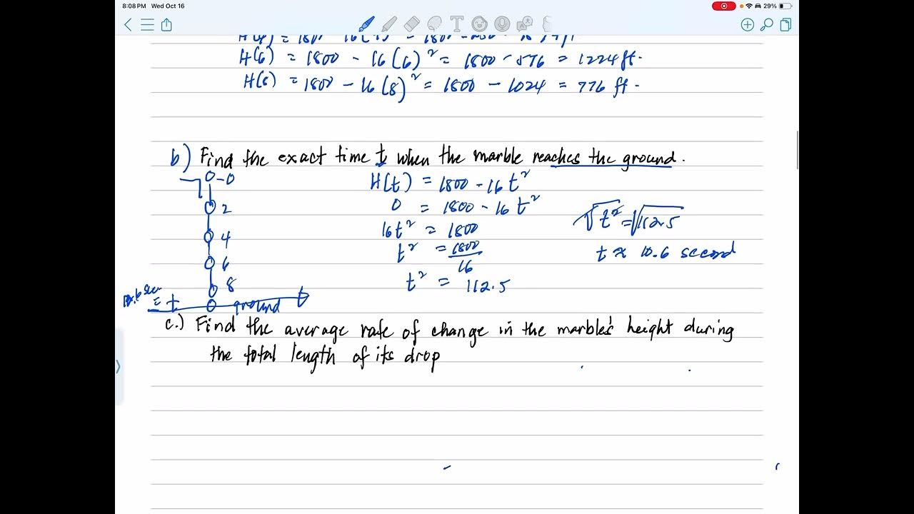matematika: AP Precalculus: Rates of change in linear and quadratic ...