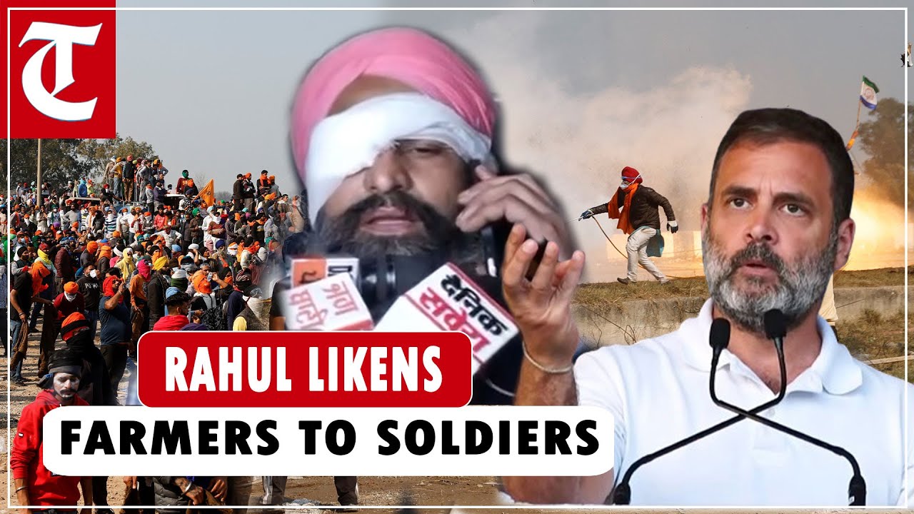 Protesting farmers fighting for country, just like soldiers do on ...