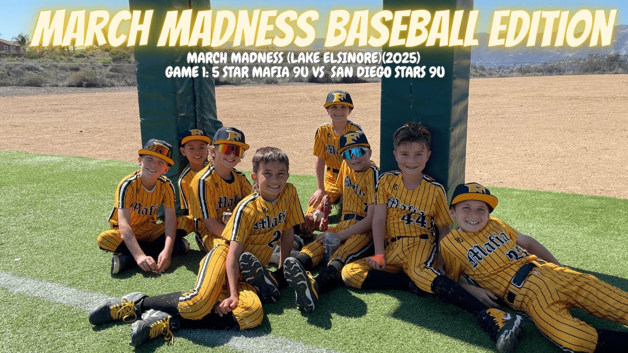 MARCH MADNESS BASEBALL EDITION | TCS (LAKE ELSINORE) | GAME:1 5 STAR ...