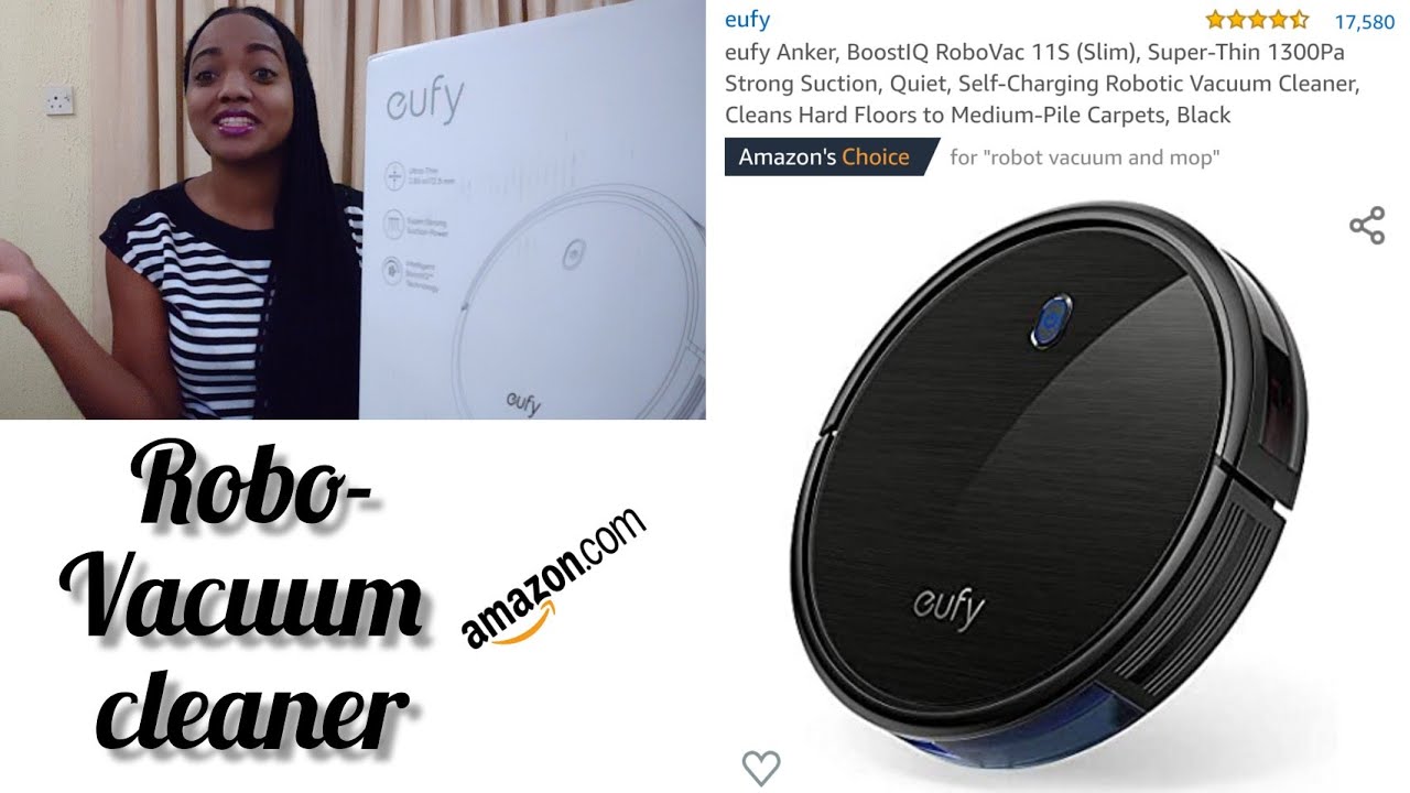 Amazon.com/Vacuum cleaner /Unboxing video: Eufy Anker RoboVacuum ...