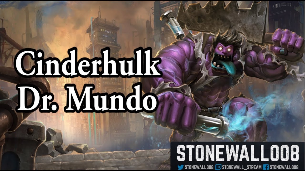 League of Legends - Cinderhulk Dr.Mundo (+ announcement) - YouTube