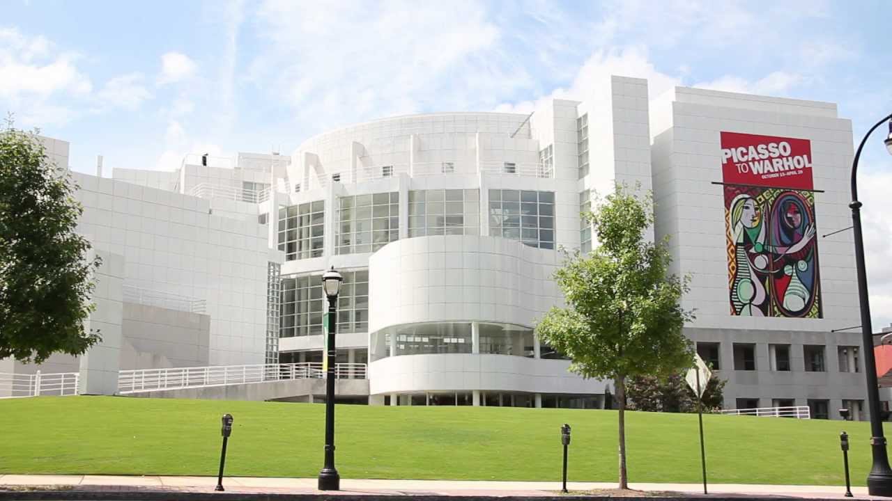 Atlanta High Museum Exterior Stock Footage - YouTube