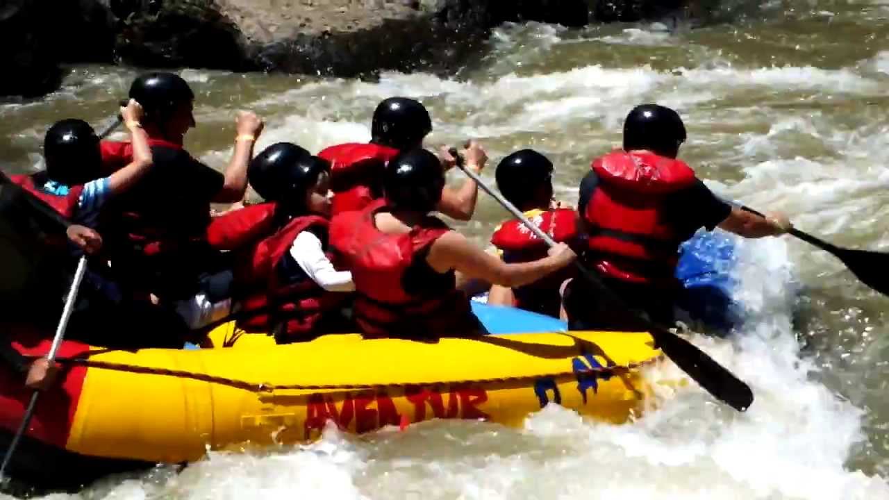 Rafting en el Río Fonce - YouTube
