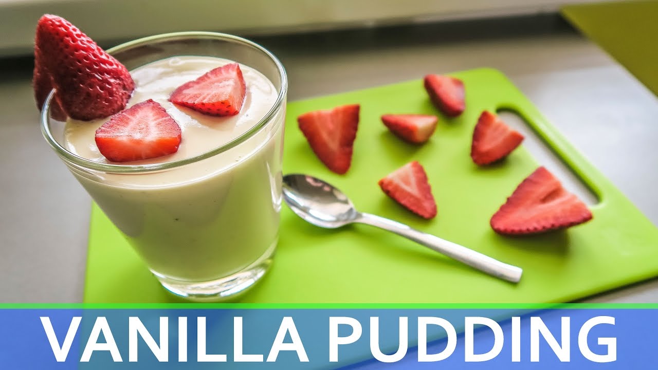 HOW TO: HEALTHY VANILLA PROTEIN PUDDING │Homemade recipes│Zdravý recept ...
