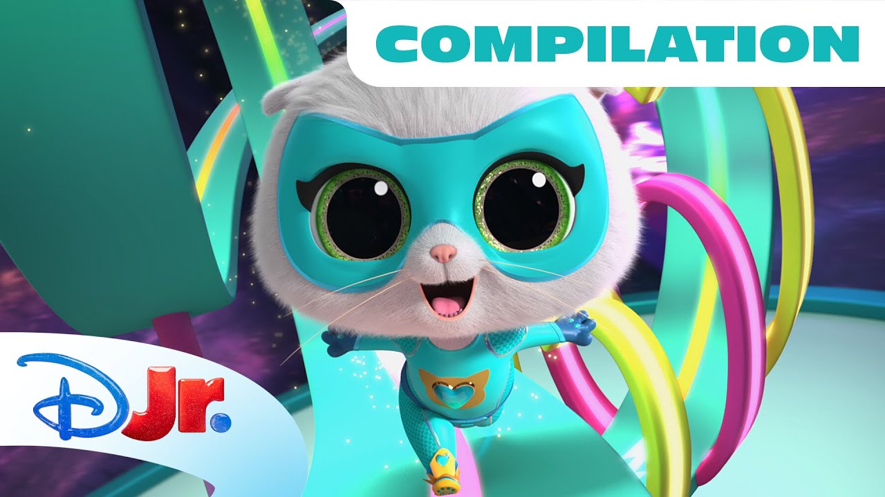 Bitsy's Oopsie Kitty Moments! | SuperKitties | Compilation | @disneyjr ...