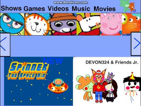DEVON324 Toons! Jr. Website (Final Update)