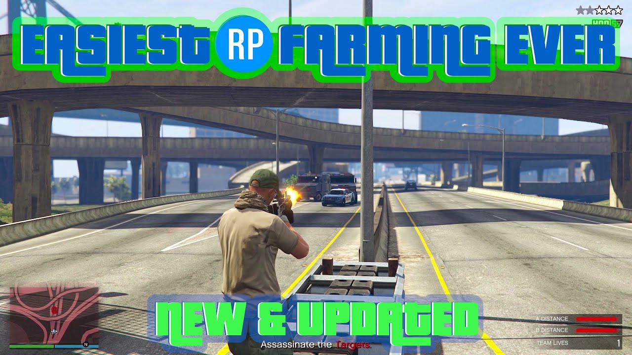 Fast Rank Up RP Farming SOLO GTA 5 Online Exploit - YouTube