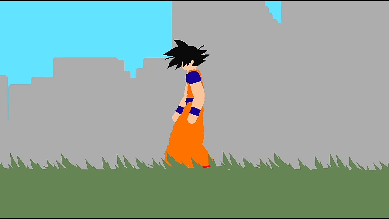 Goku ssj transformação DBZ |stick nodes| - YouTube