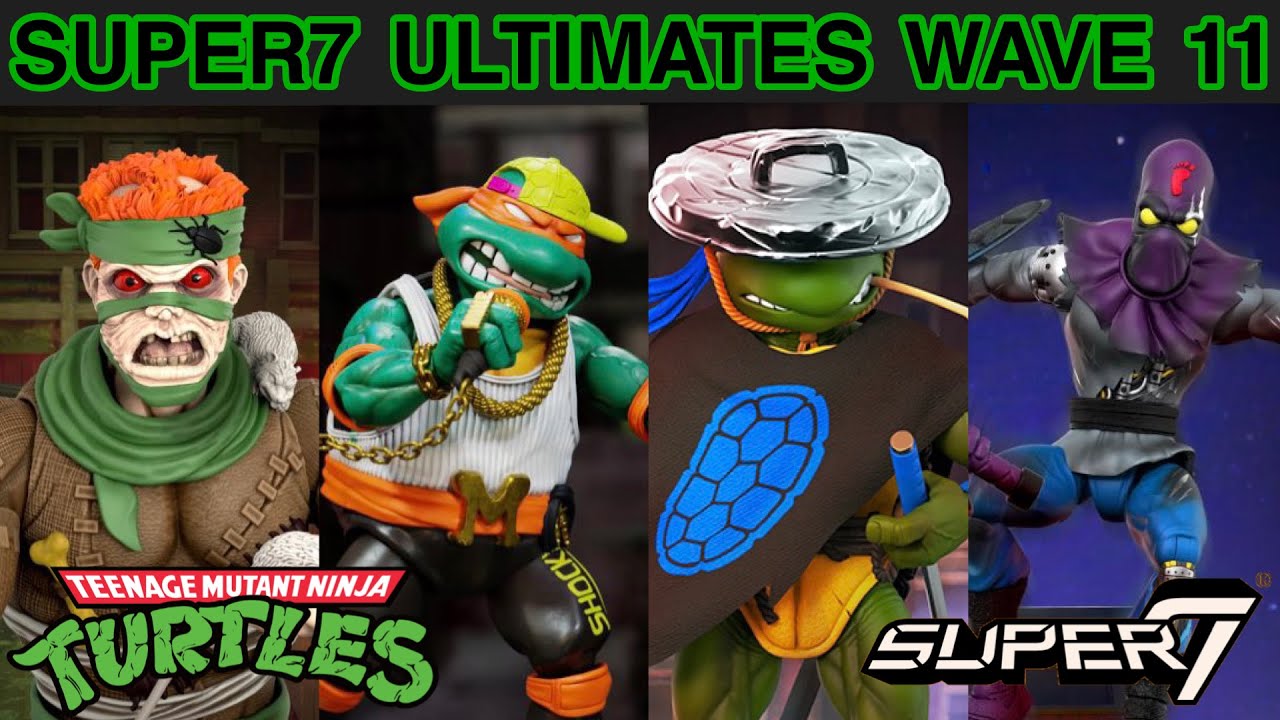 My Thoughts on Super7 Ultimates TMNT Wave 11 - YouTube