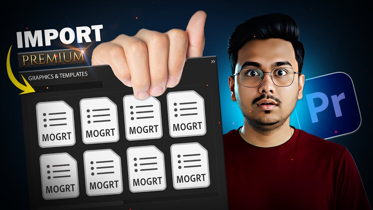 Import & Use PREMIUM MOGRT Files | Premiere Pro | Beginner's Guide ...