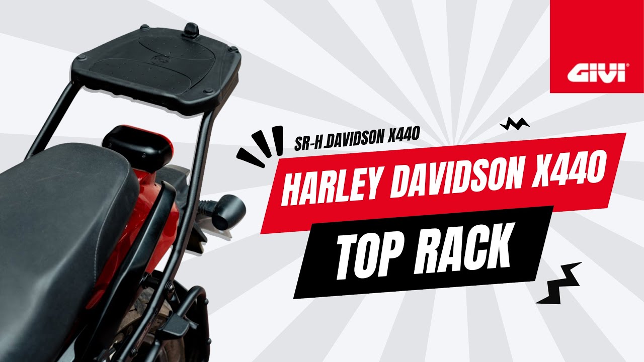 Top Rack for Harley-Davidson X440 | Compatible with GIVI Monolock Top ...