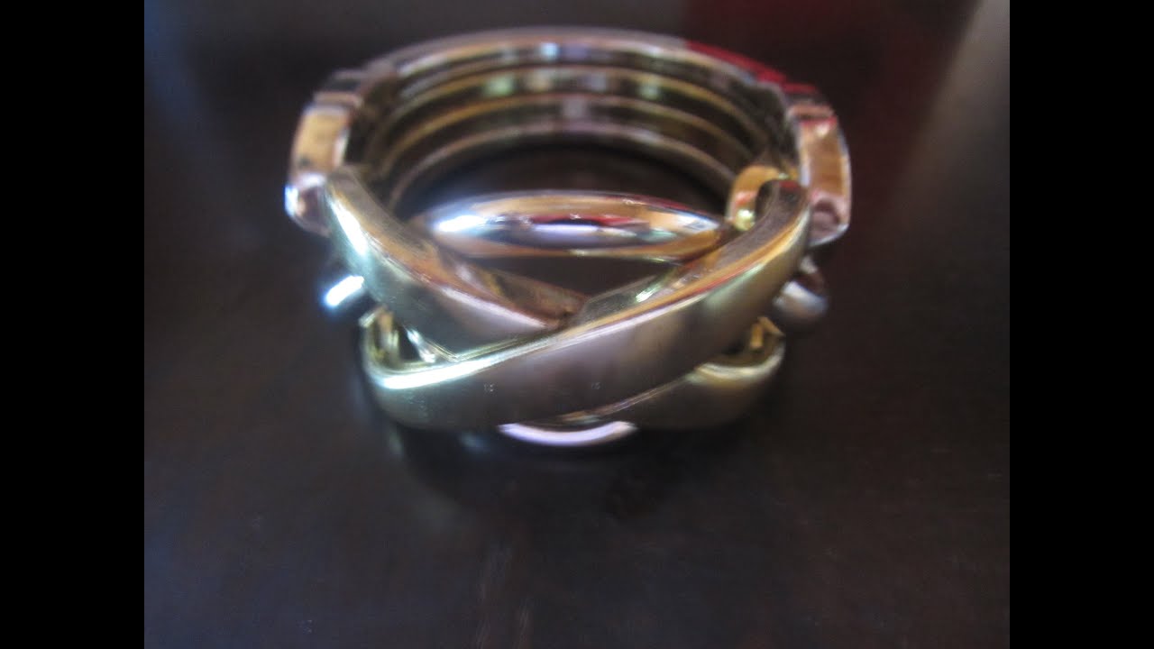 HANAYAMA PUZZLE CAST RING #LEVEL4 #BRAINTWISTER #BRYTINE - YouTube