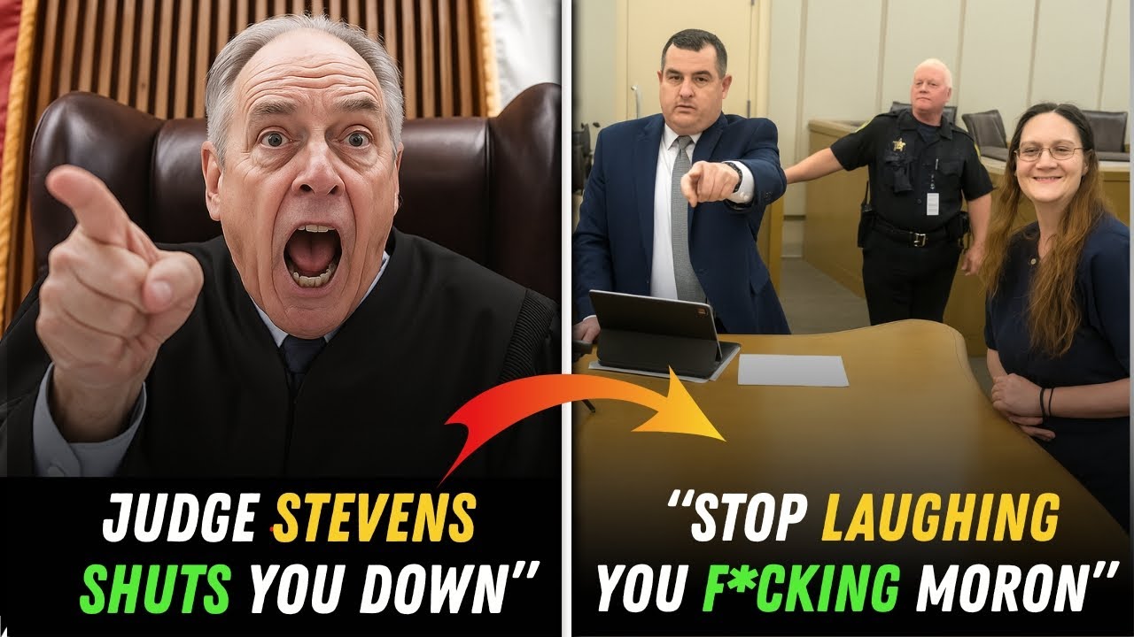 Judge Stevens Shuts Down Laughing Defendant — Courtroom Drama Unfolds ...