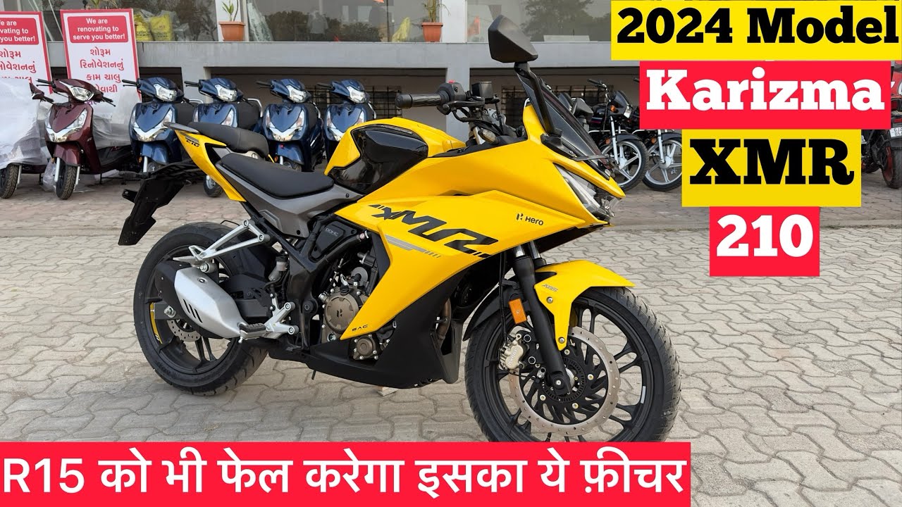 New 2024 Model Hero Karizma XMR 210 Review | Karizma 2024 Model ...