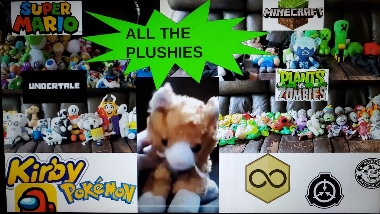Stuffy Cat's FULL PLUSH COLLECTION 2023 (Mario, Minecraft, PVZ ...
