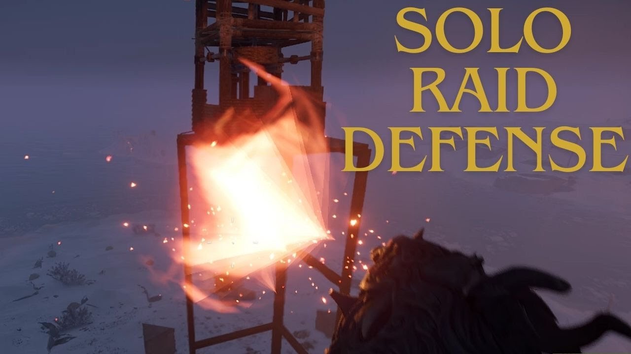 RUST-SOLO RAID DEFENSE - YouTube