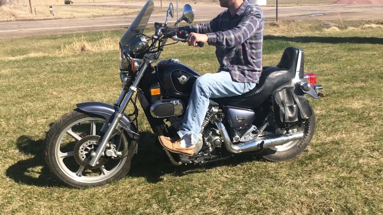 2000 Kawasaki Vulcan 750 Motorcycle Liquid Cooled 12882 Miles - YouTube