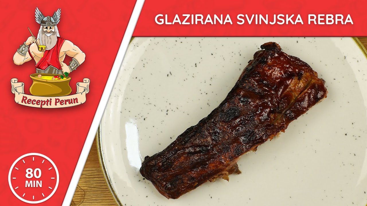 Glazirana Svinjska Rebra iz Rerne | Recepti Perun - YouTube