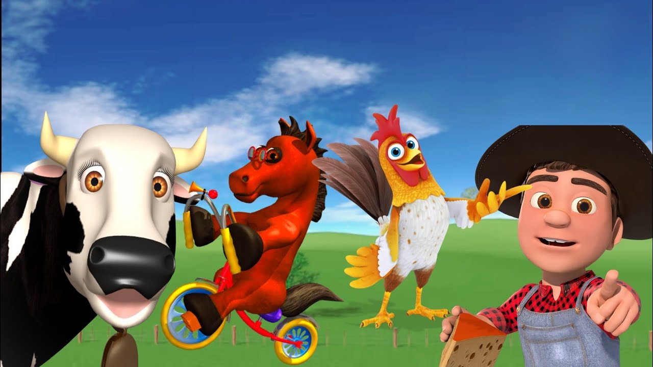 Tractor Pollito 3D: Zenon Farm Remix - tractor vs vaca Remix - Juego ...