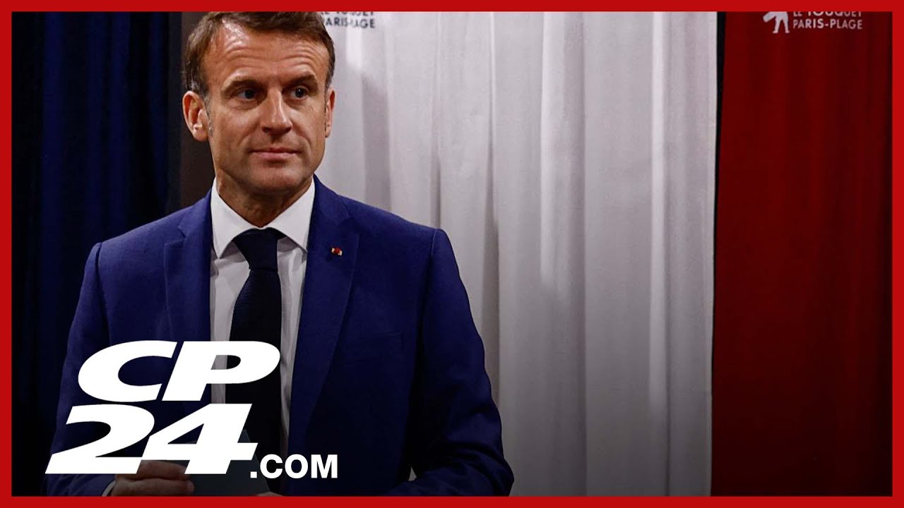 French government in limbo after split election results - YouTube