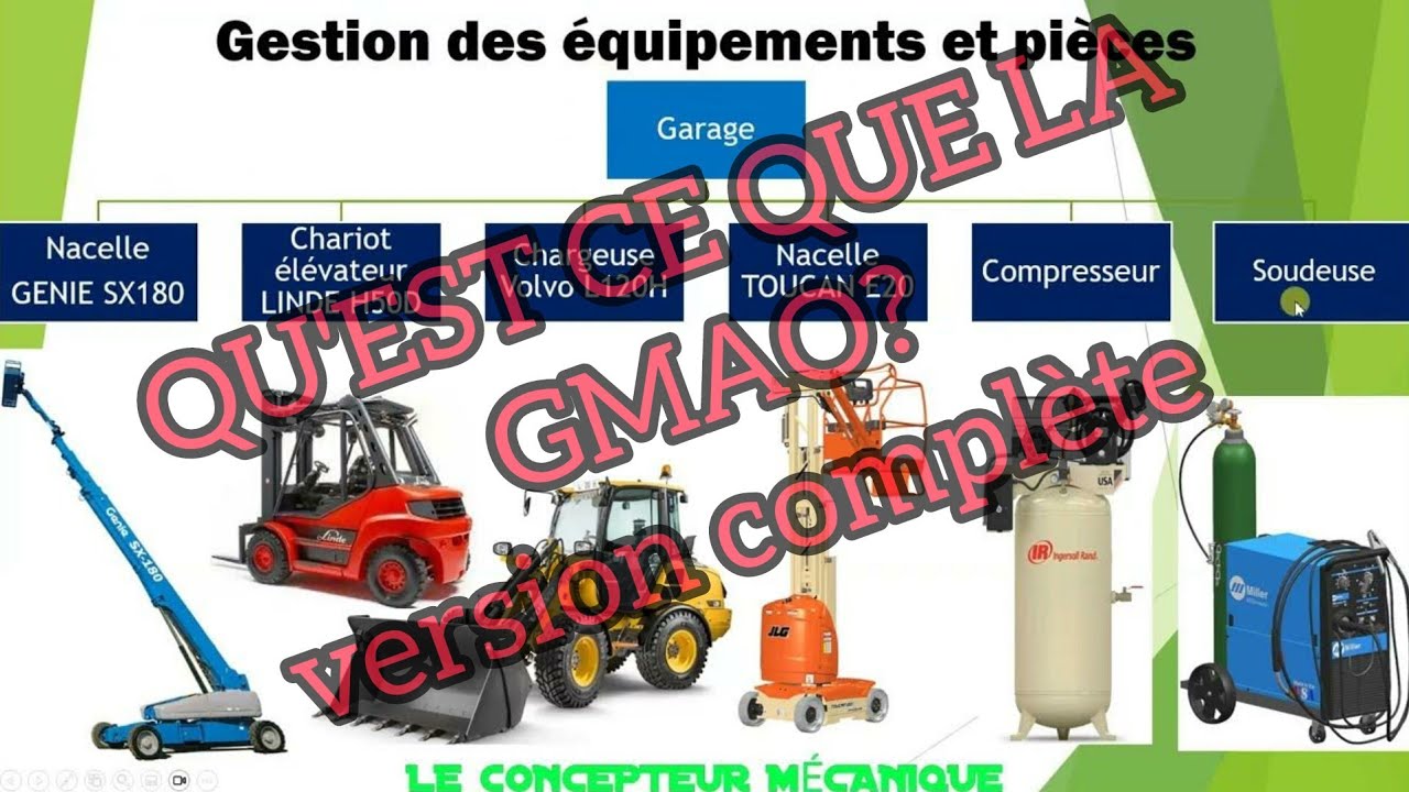 Gestion de maintenance assistée par ordinateur - Comprendre la GMAO ...