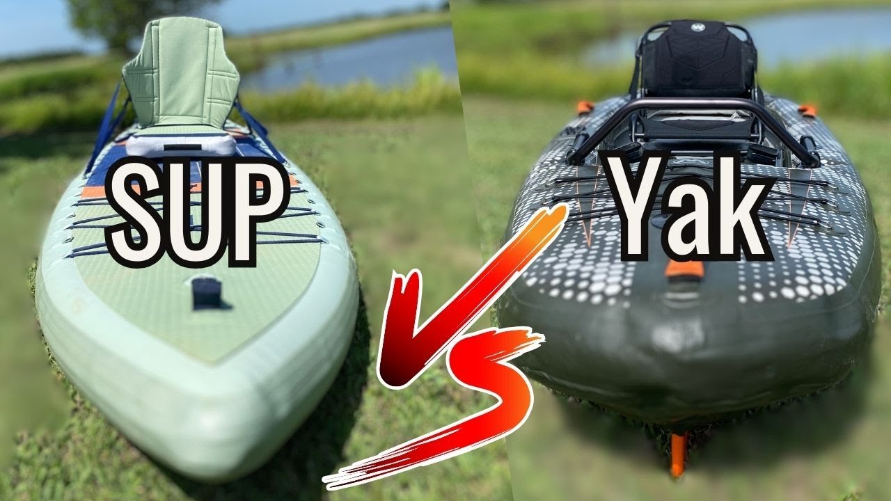 Inflatable SUP VS Fishing Kayak Showdown | Isle Switch Pro Vs ...
