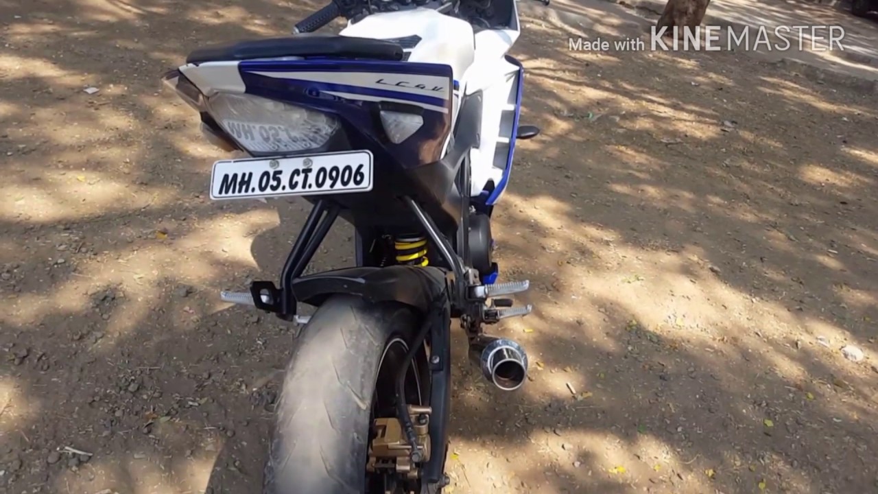 Yamaha R15 Daytona Exhaust - YouTube