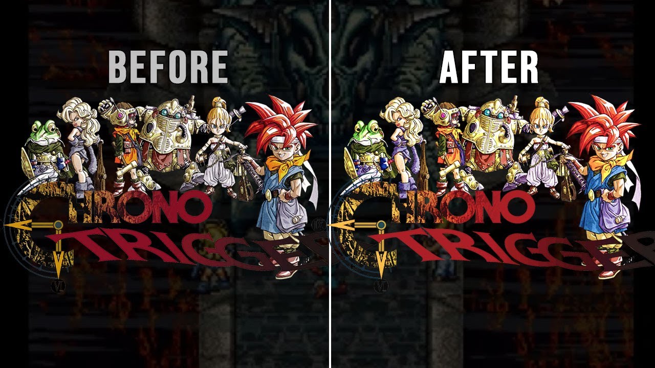 Chrono Trigger Direct Comparison Graphics Textures - YouTube