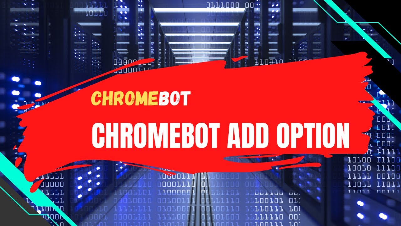 Chromebot | AddOption | Sofware Bot Web Browser Automation - YouTube
