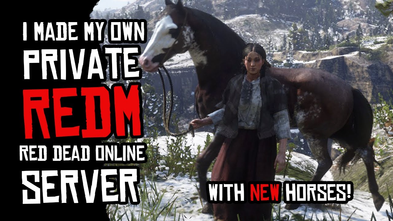 Making Your Own Private RedM (Red Dead Online) Server | With NEW Horses ...
