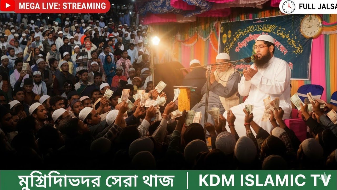 🔴 MEGA LIVE STREAMING 🔴 চিন্তামণি মাদ্রাসা ফুল ওয়াজ মাহফিল ২০২৫ ...