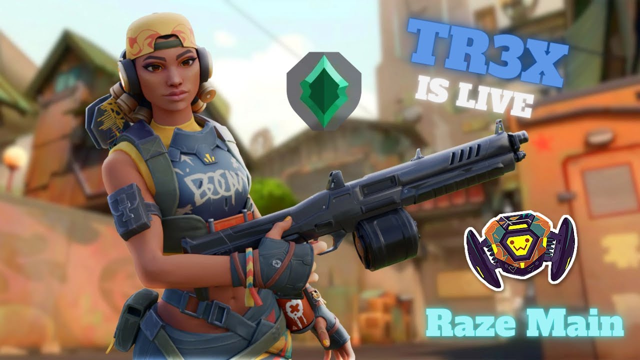 🎉 Valorant Live 💗| Kyu nai ho rhe 800 subs?|Raze Main|Road to 800 Subs🔥 ...