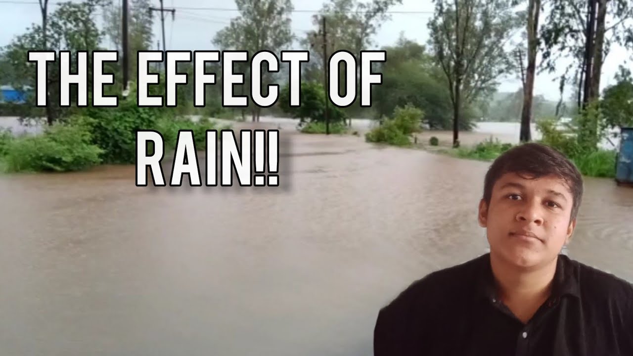 The Effect Of Rain In Manor | Monsoon In India - YouTube