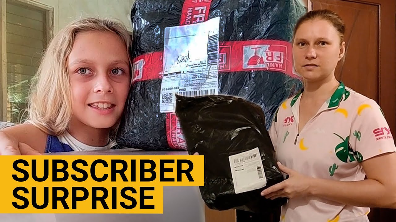Our First Packages from Subscribers! - YouTube