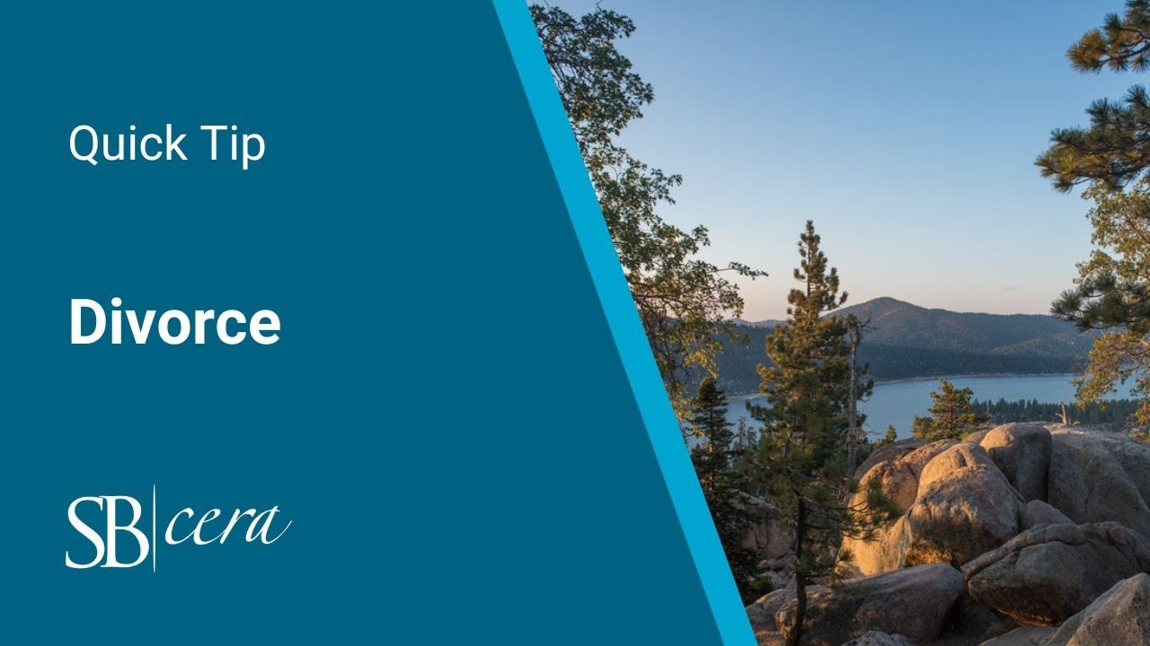 SBCERA Quick Tip: Divorce & Your Retirement Benefit - YouTube