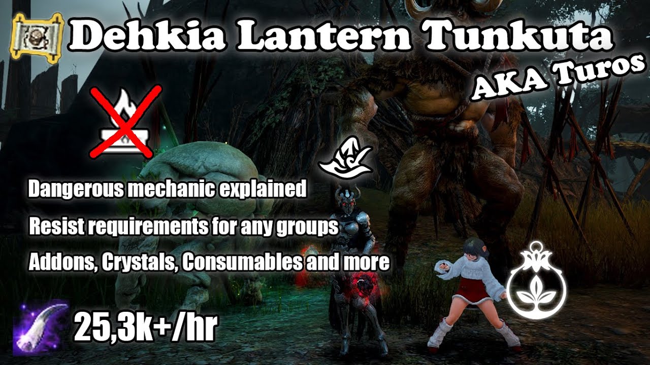 BDO | Dehkia Tunkuta Awake Witch 25,3k+/hr L2 NO agris (yellow LS ...