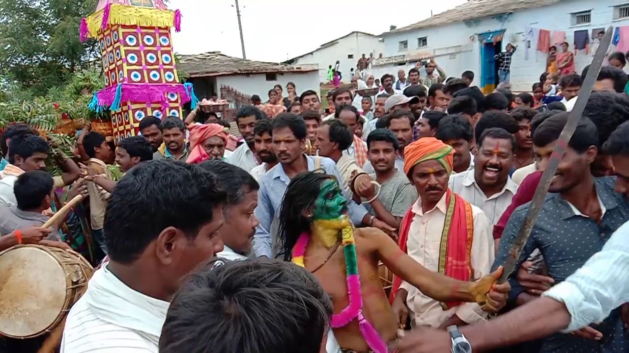 birappa jathara in ch konapur 2018 - YouTube