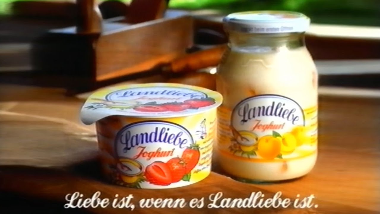 Landliebe Joghurt | Werbung 1999 - YouTube