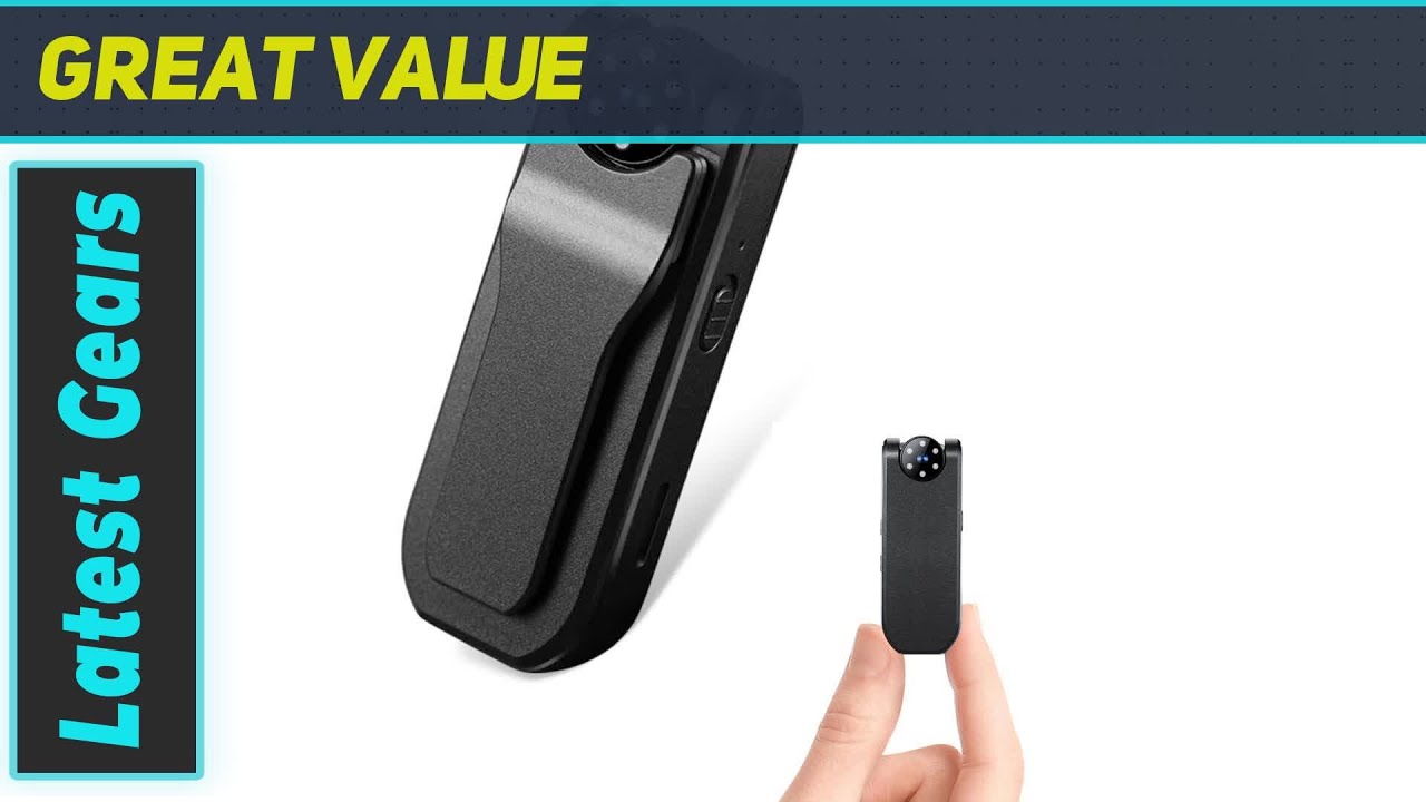 Yoidesu 4K Mini Body Camera: The Ultimate Portable Recorder - YouTube