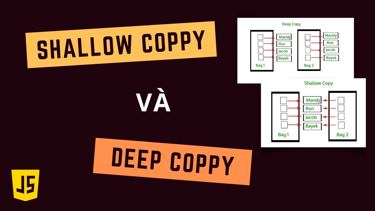 Shallow copy và Deep copy trong Javascript cực hay 🔥 Tech Mely - YouTube