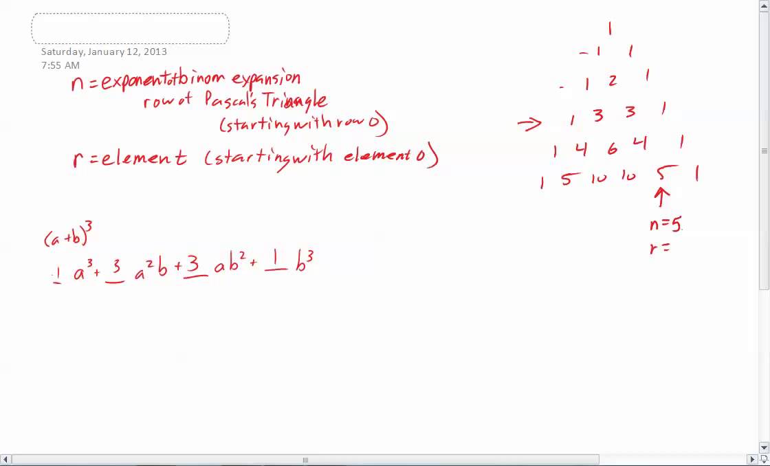Introduction to Finding the Specific Term of Binomial Expansion - YouTube