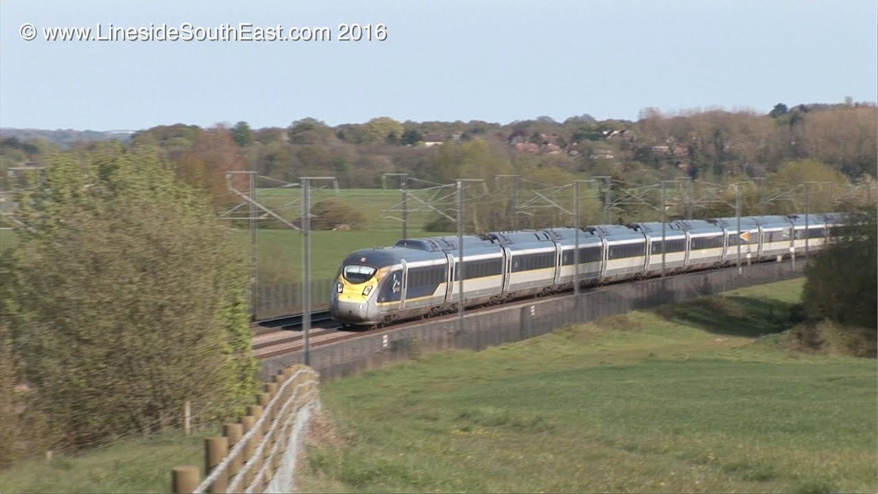 More Trains on High Speed One 2016 - YouTube
