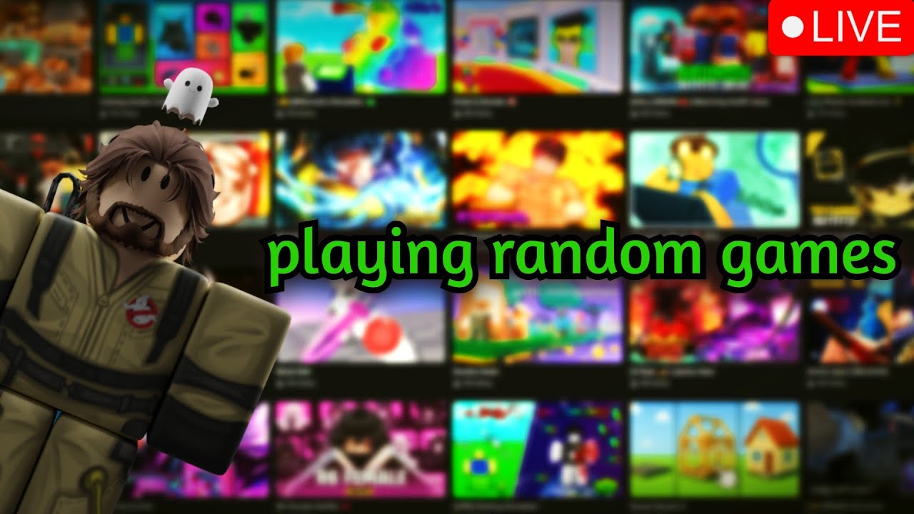Roblox Live - Playing random games - YouTube