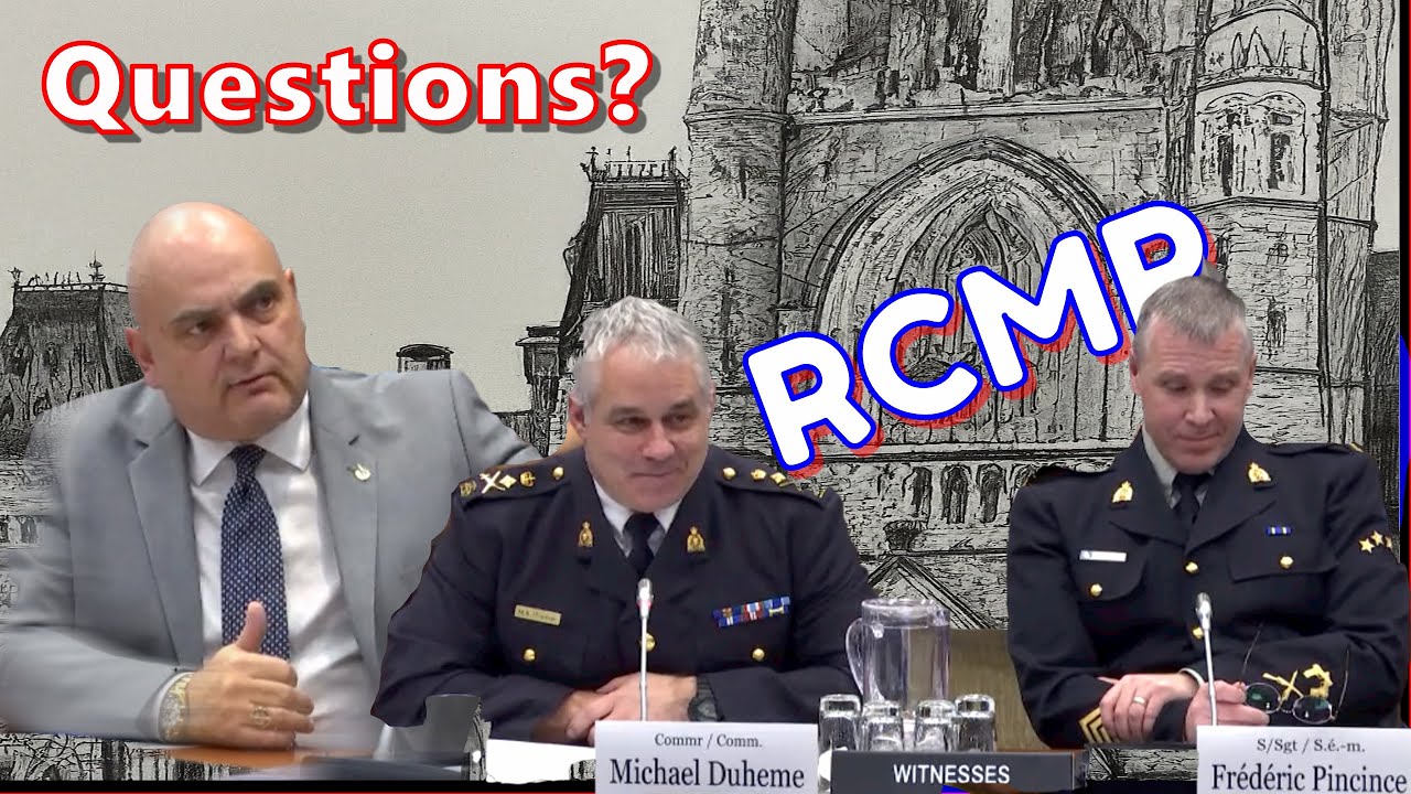 Breaking News!!! MP's GREEN, BROCK & COOPER Grill RCMP In Committee 2 ...
