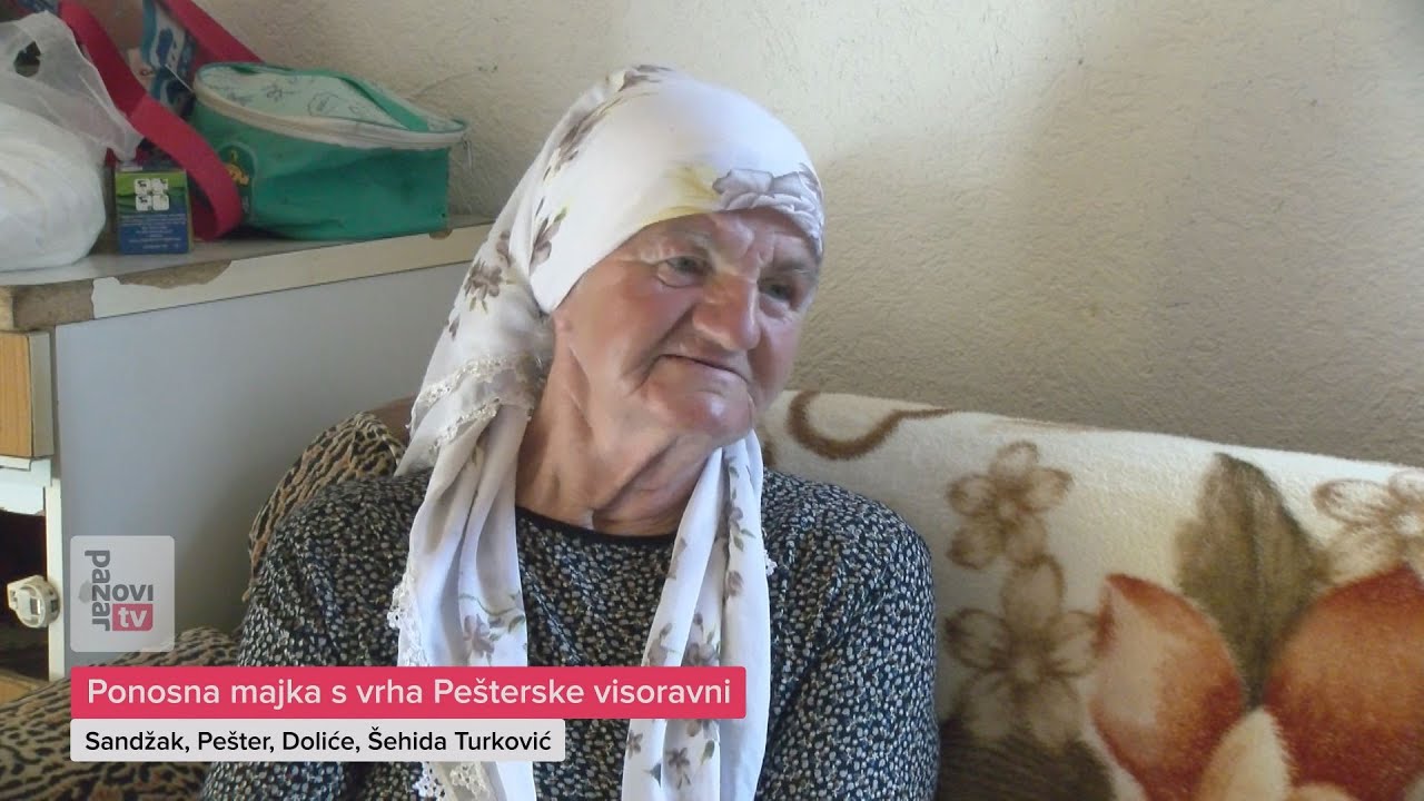 Ponosna majka s vrha Pešterske visoravni - YouTube