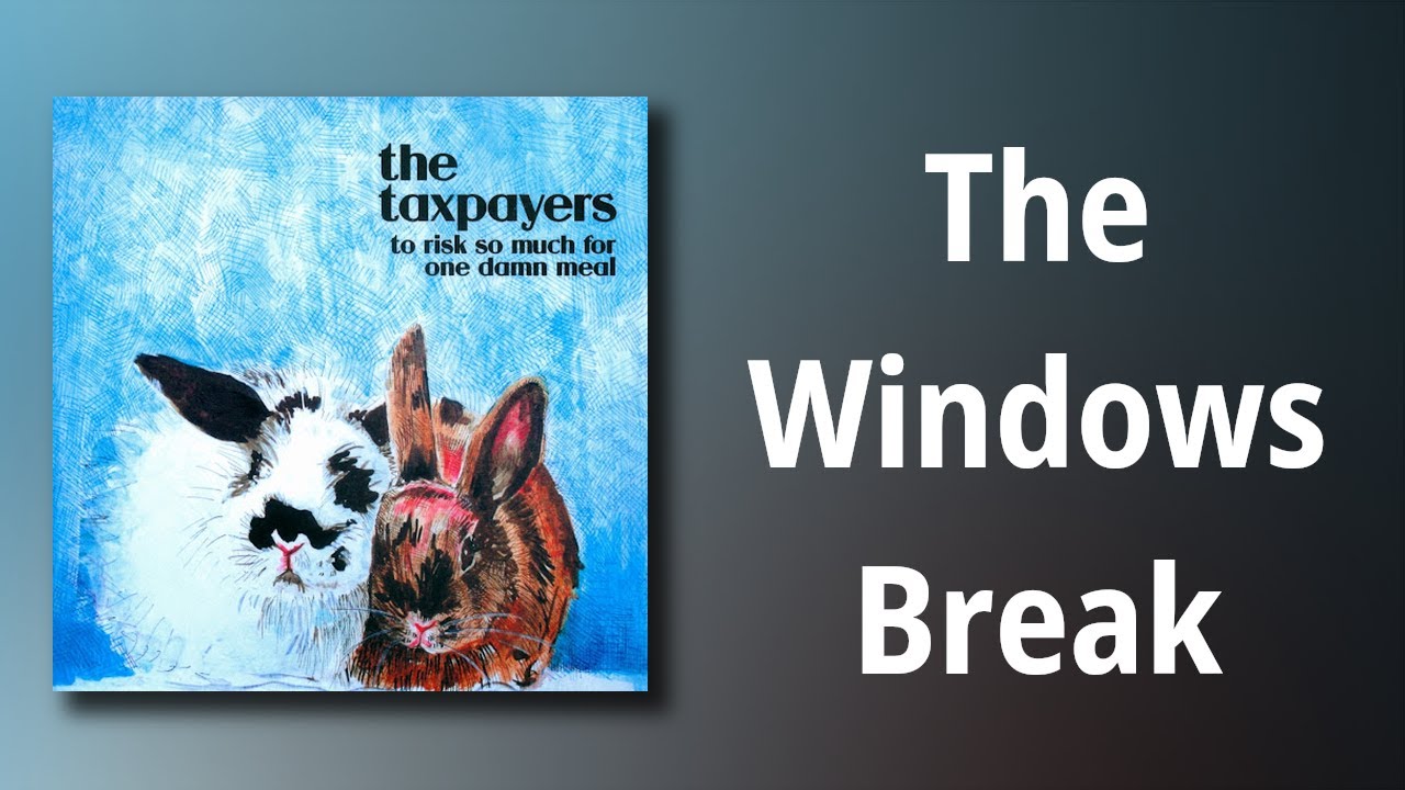 The Taxpayers // The Windows Break - YouTube