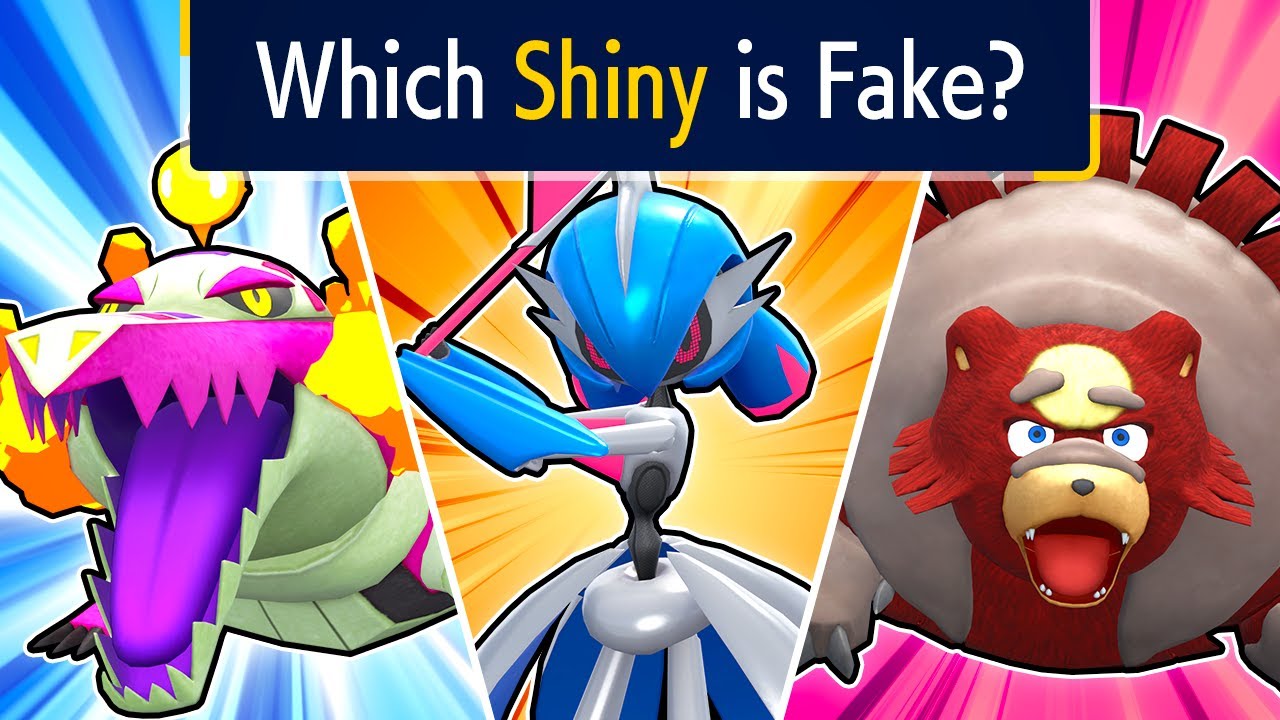 Choose Your Starter... and Find The Fake Shiny! - YouTube