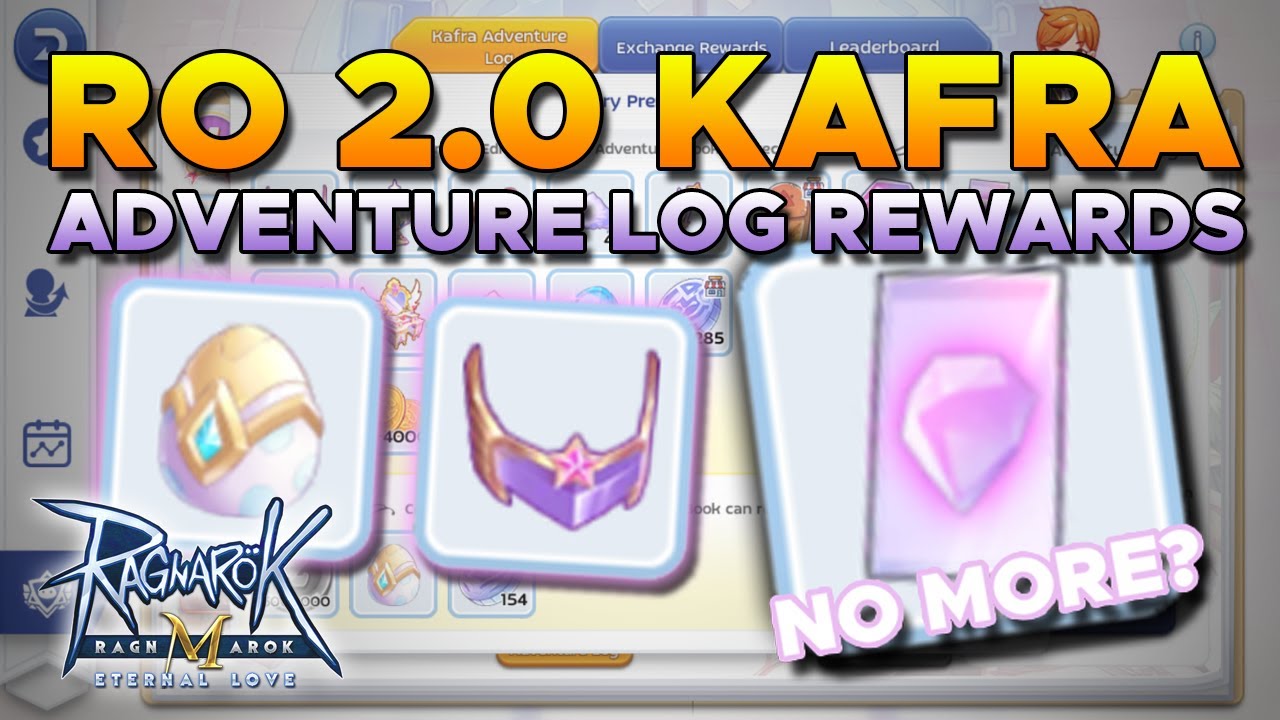 NEW KAFRA AVENTURE LOG REWARDS IN RO 2.0 (NO MORE NOLAN CARD ...